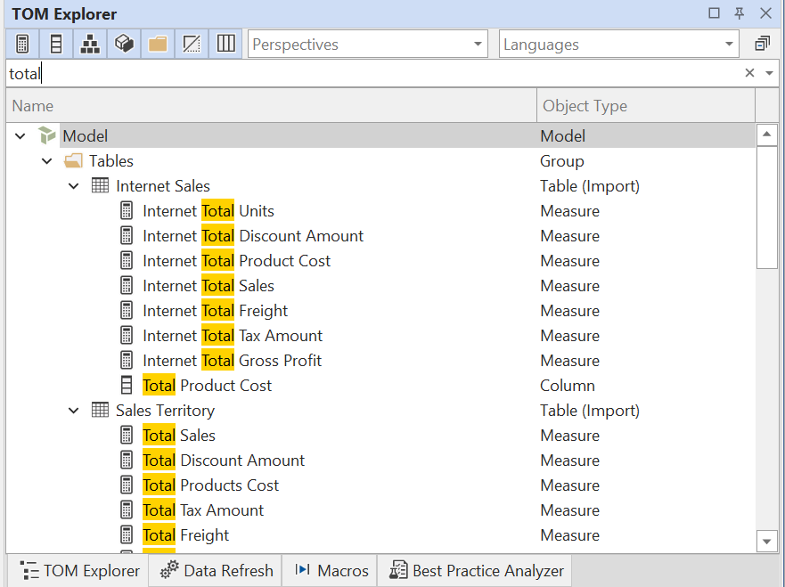 REQ: don't expand everything when searching (TOM Explorer) · Issue #552 · TabularEditor ...