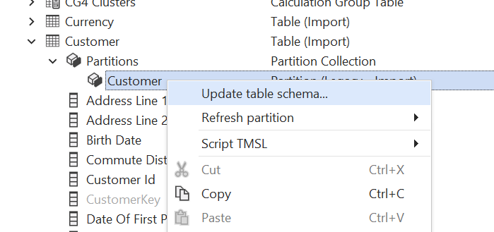 Modify SQL statement for imported table in TE3? · Issue #557 · TabularEditor/TabularEditor3 · GitHub