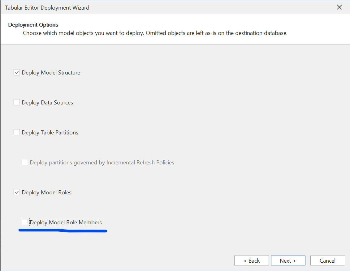 Can not deploy model to Power BI Premium with OLS members added · Issue #804 · TabularEditor ...
