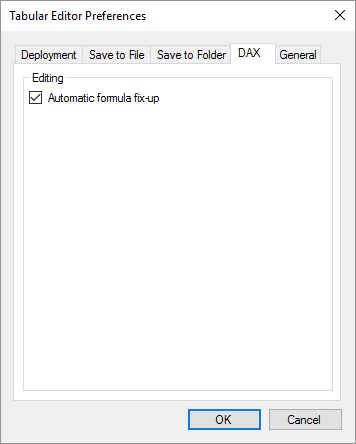 Updating dependent DAX formulas when renaming · Issue #62 · TabularEditor/TabularEditor · GitHub