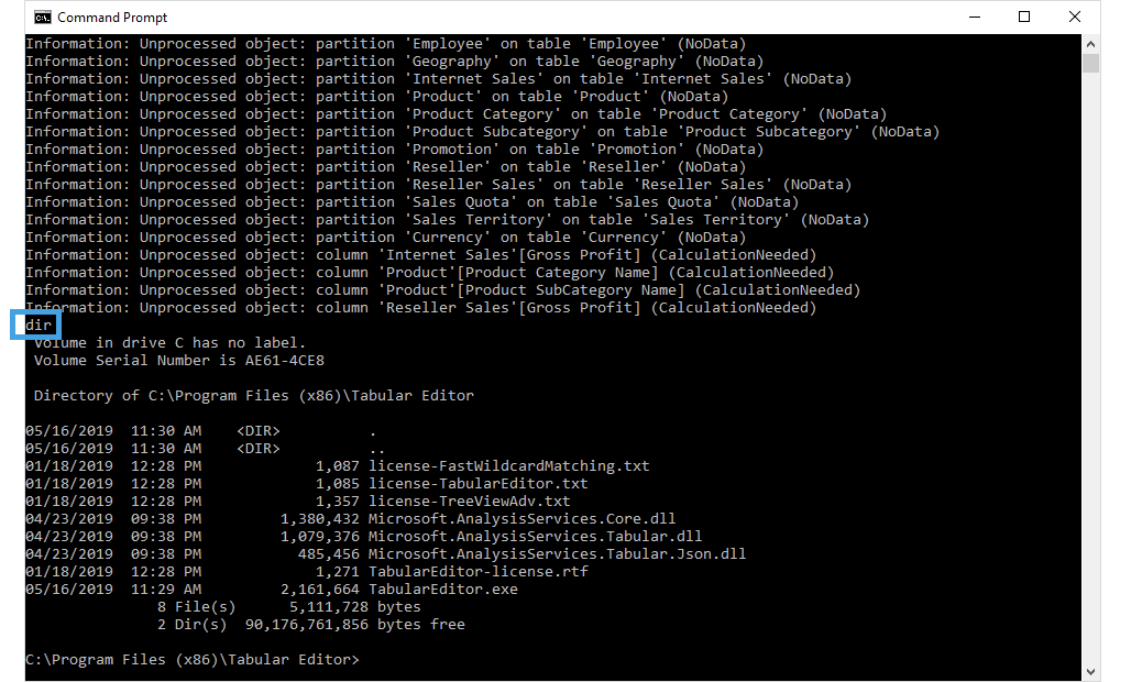 User has to press enter to return to regular command prompt · Issue ...