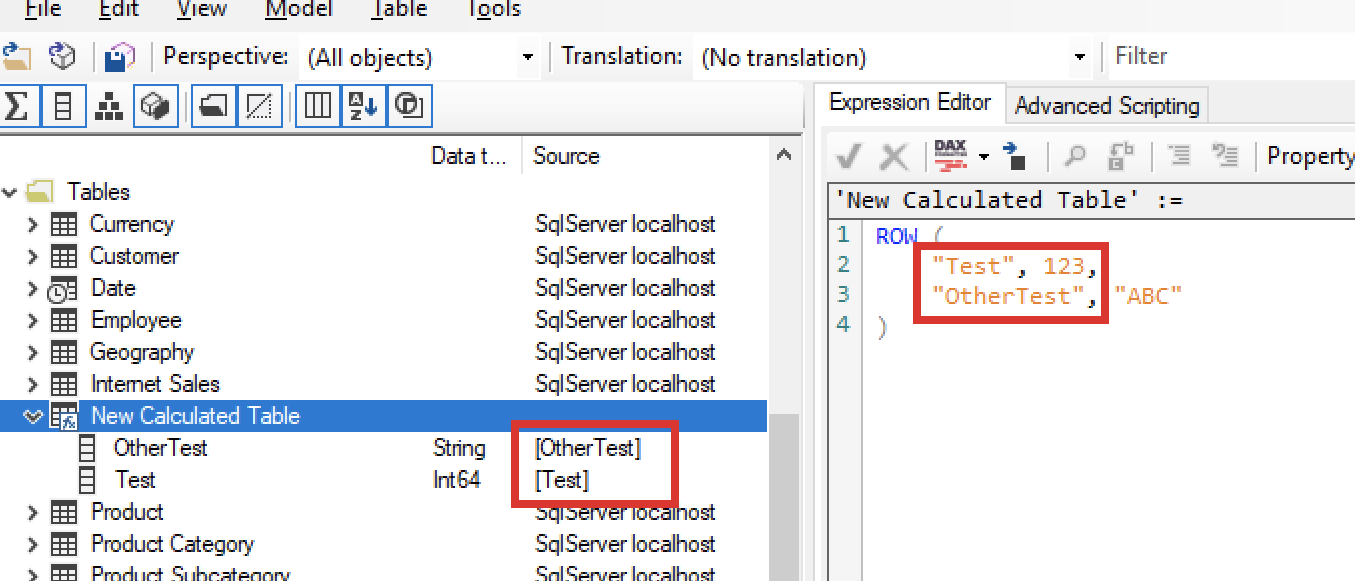 Creating a relationship with a calculated table fails · Issue #484 · TabularEditor/TabularEditor ...