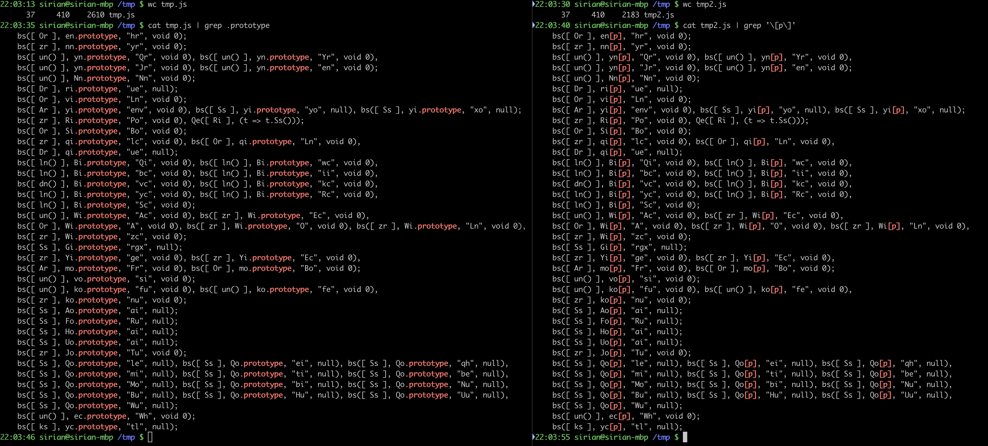Compress property access using constants · Issue #935 · terser/terser · GitHub