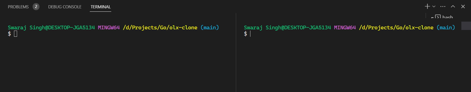 [BUG] Overlapping Issue in Terminal · Issue #196565 · microsoft/vscode · GitHub