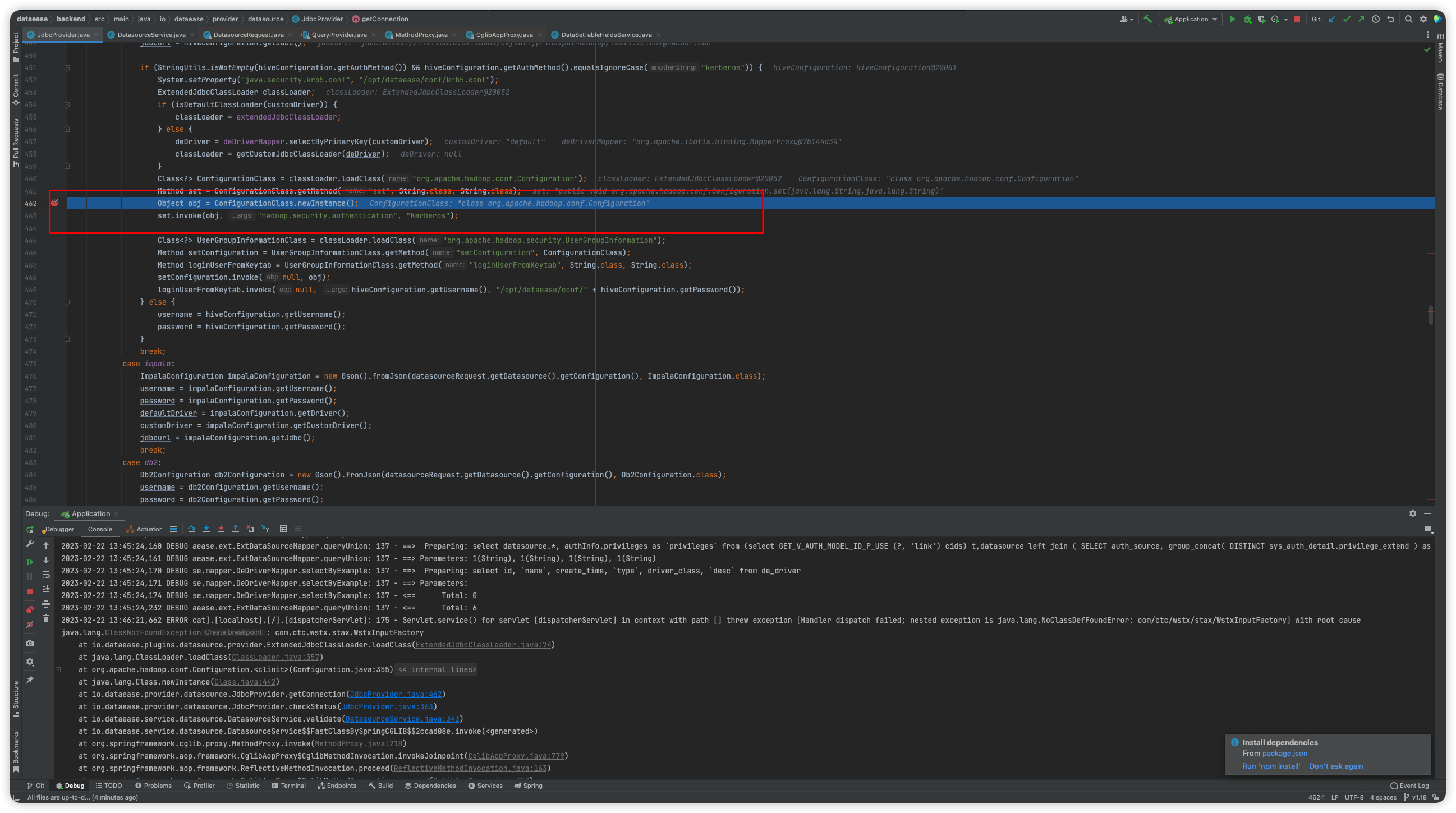 [Bug]添加Hive数据源认证方式选择Kerberos时，校验异常 · Issue #4605 · dataease/dataease · GitHub