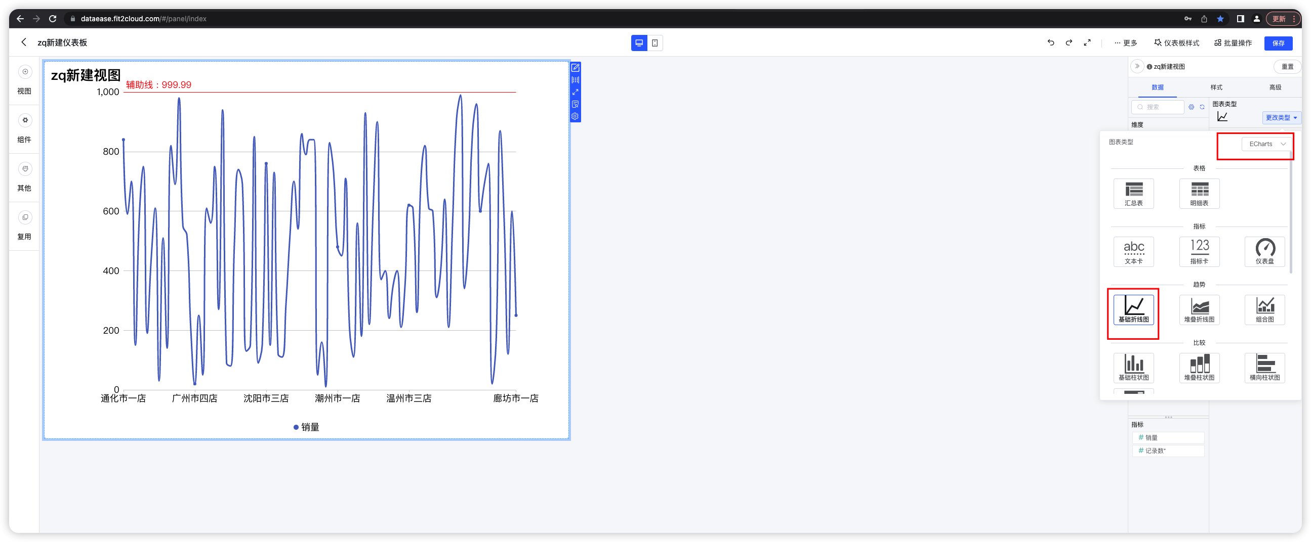 [Bug]辅助线设置精度丢失的问题 · Issue #4630 · dataease/dataease · GitHub