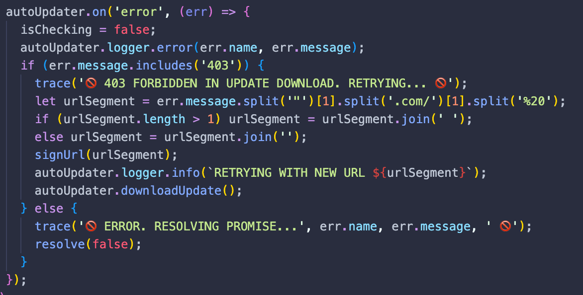 Electron Updater Finds File To Download But Always Tries To Download `latest Yml` · Issue 7510