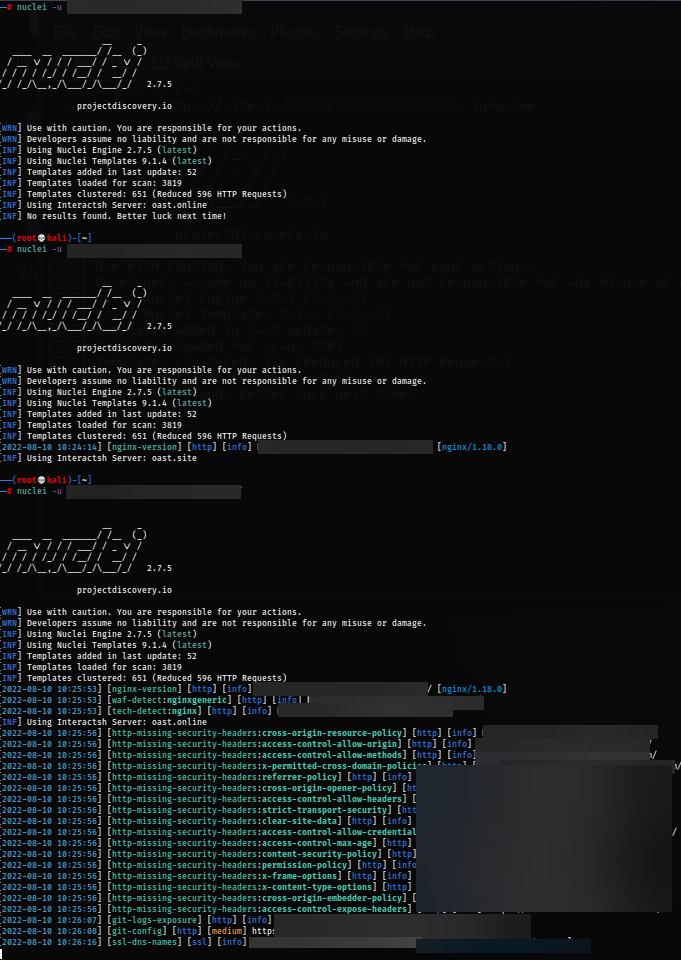 Problem In Url List Process In Nuclei · Issue 2385 · Projectdiscoverynuclei · Github 