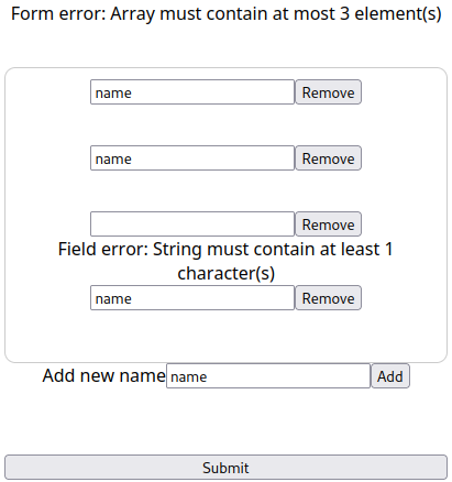 issue: Array error does not update on a change if any of its fields ...