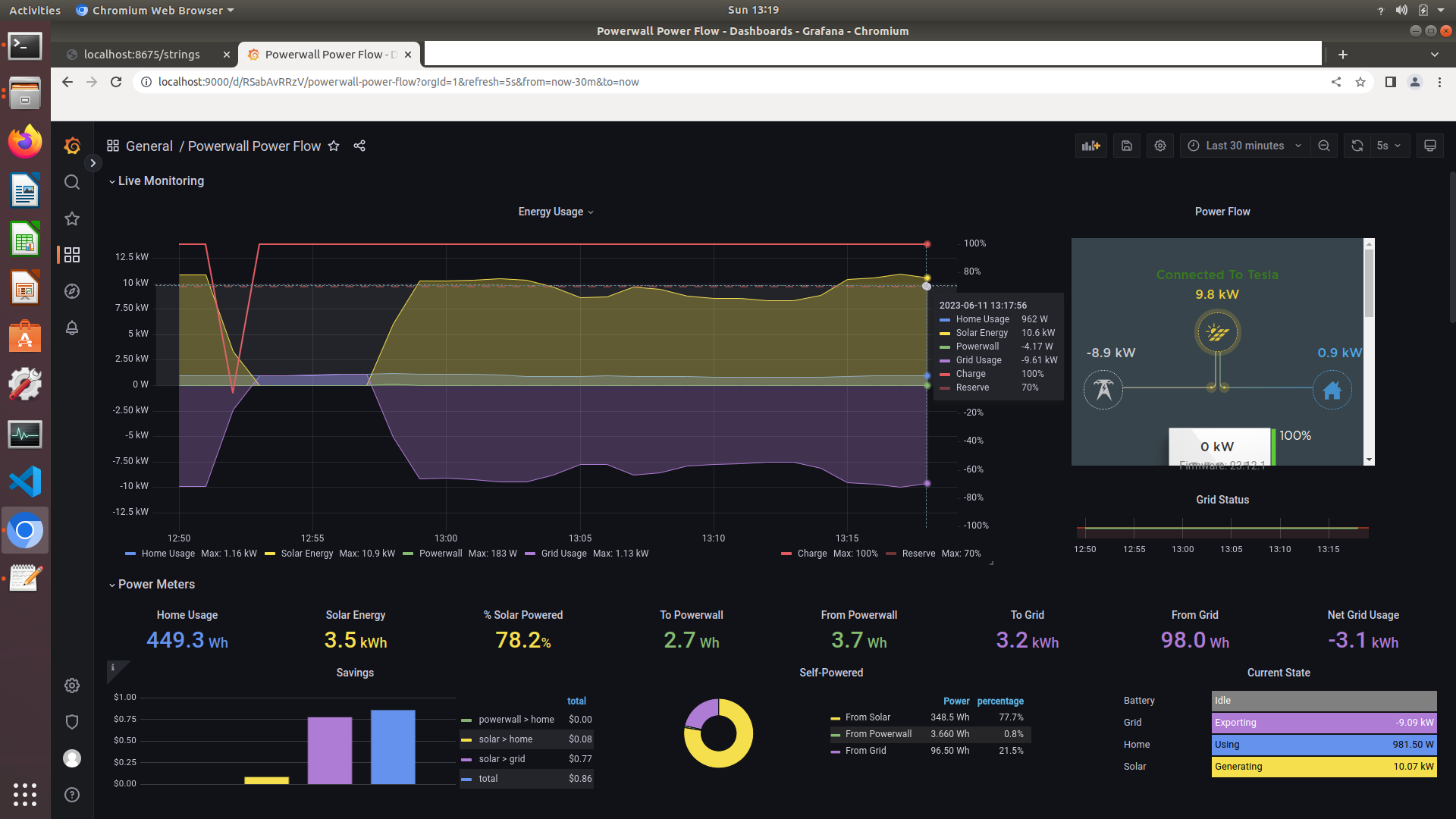 Missing Strings and/or Configuration issue · Issue #292 · jasonacox/Powerwall-Dashboard · GitHub