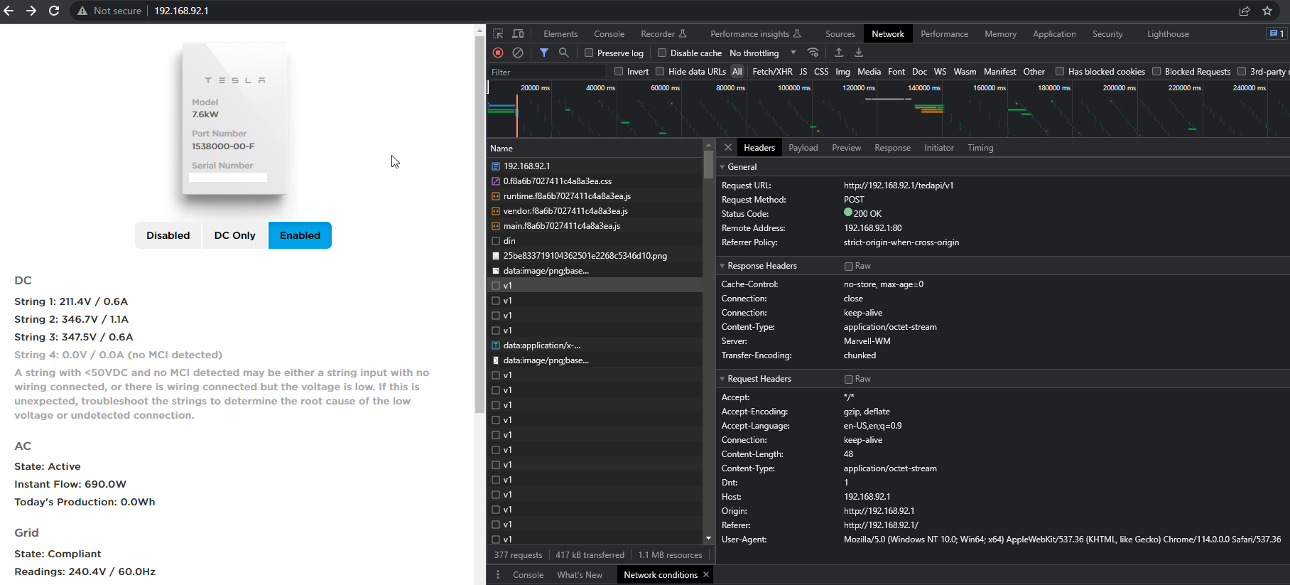 Missing Strings Andor Configuration Issue · Issue 292 · Jasonacoxpowerwall Dashboard · Github