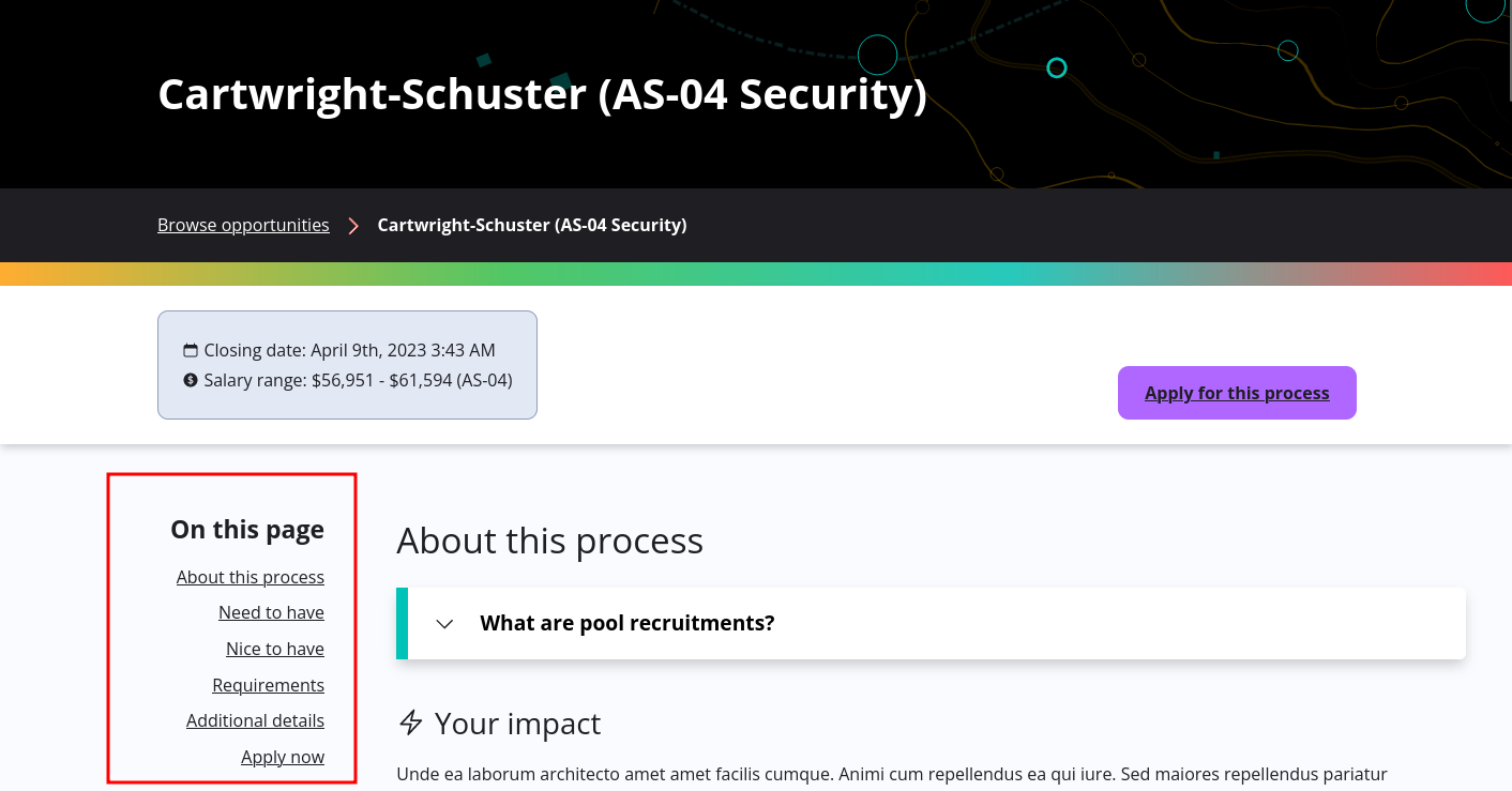 Missing side-margin on view pool page · Issue #6028 · GCTC-NTGC/gc-digital-talent · GitHub