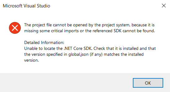 Unable to open project in Visual Studio 2019 · Issue #215 · greenshot ...