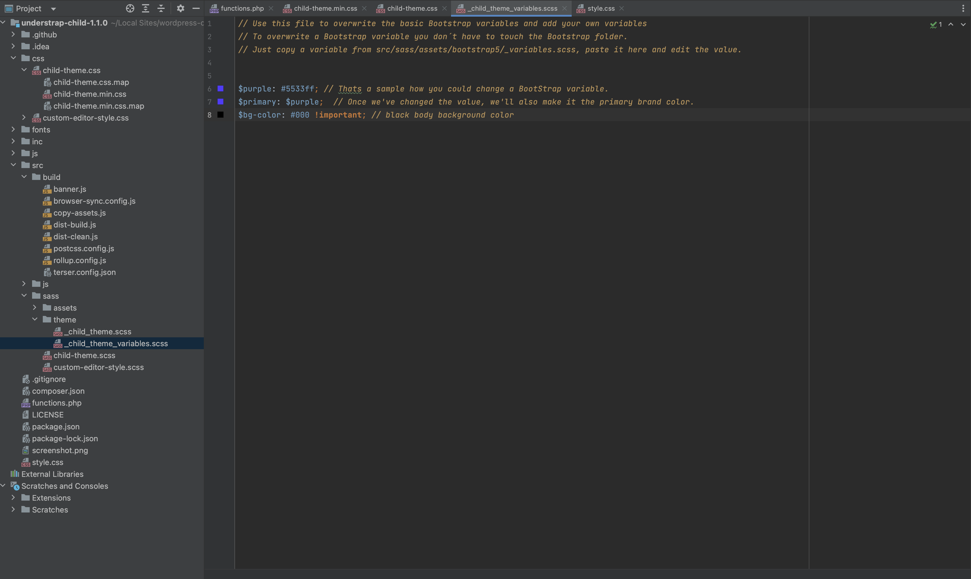 undestrap-child-1.1.0 problems loading child-theme.css · Issue #2006 · understrap/understrap ...