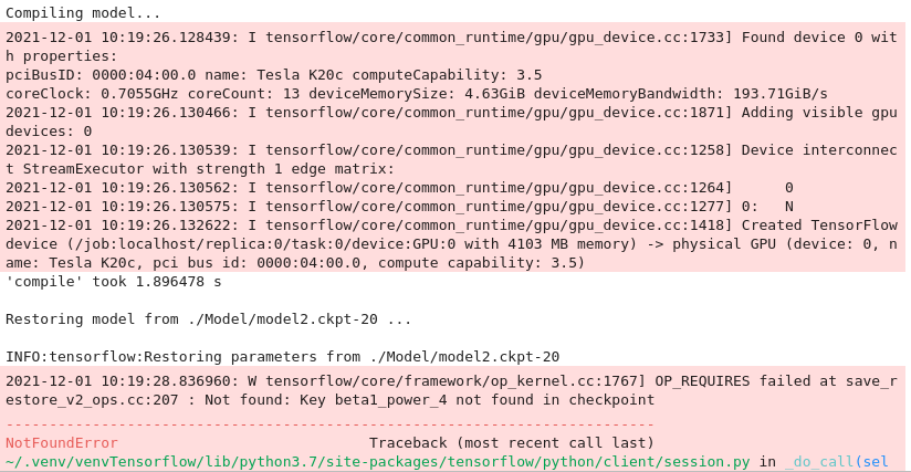 How can we save model so for multiple predictions · Issue #54 ...