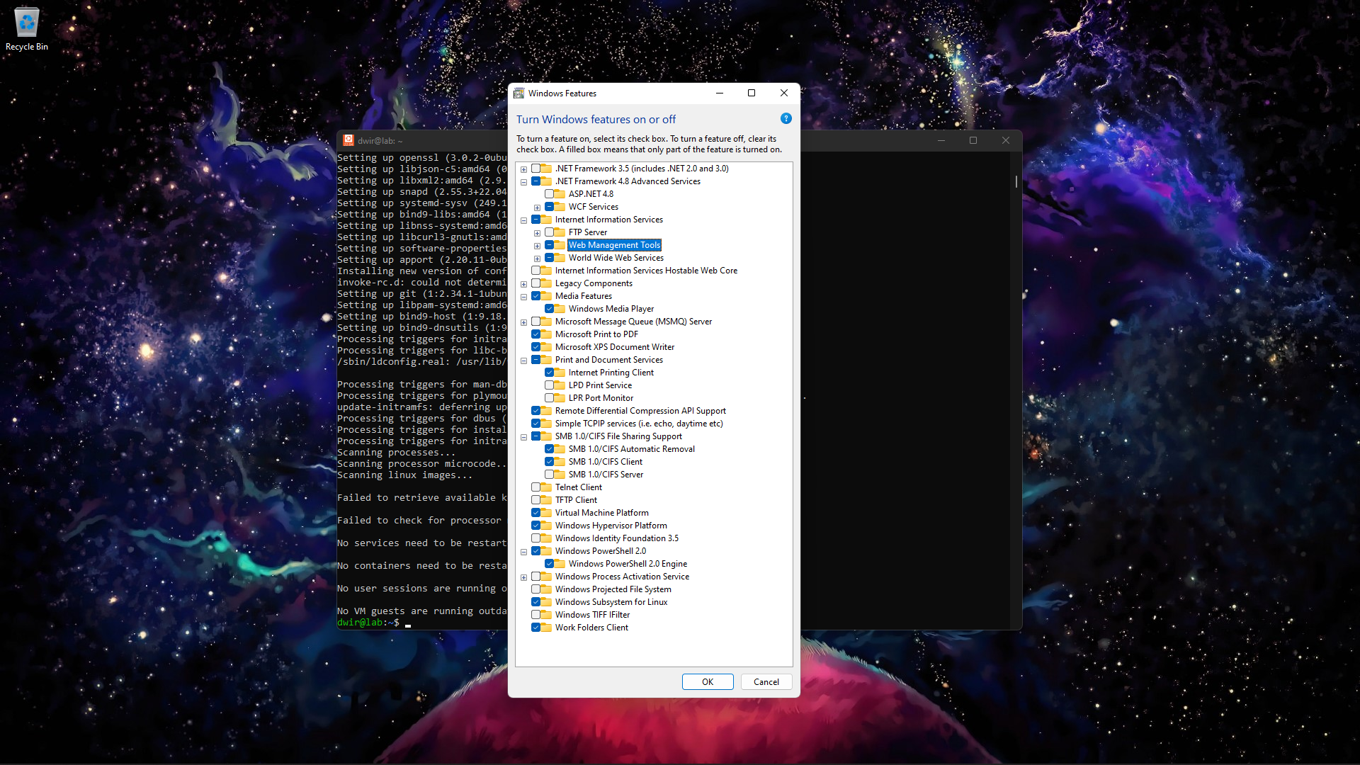 No ethernet media detected by windows after enabling Virtual Machine ...