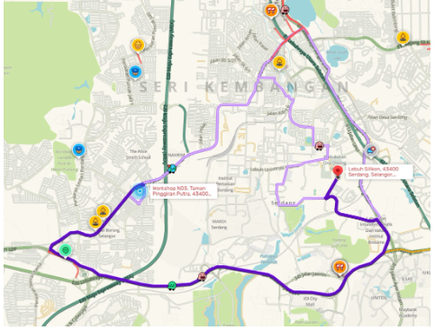 Github Nursyazaa Route Planning Algorithm Find The Shortest Route