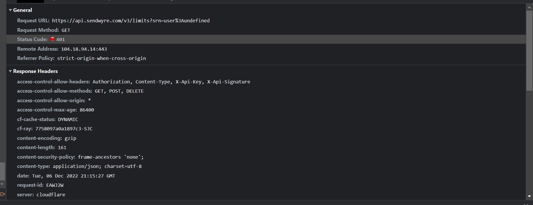 Webcompat - Wyre - Network Requests blocked in Buy crypto purchase flow · Issue #27192 · brave ...