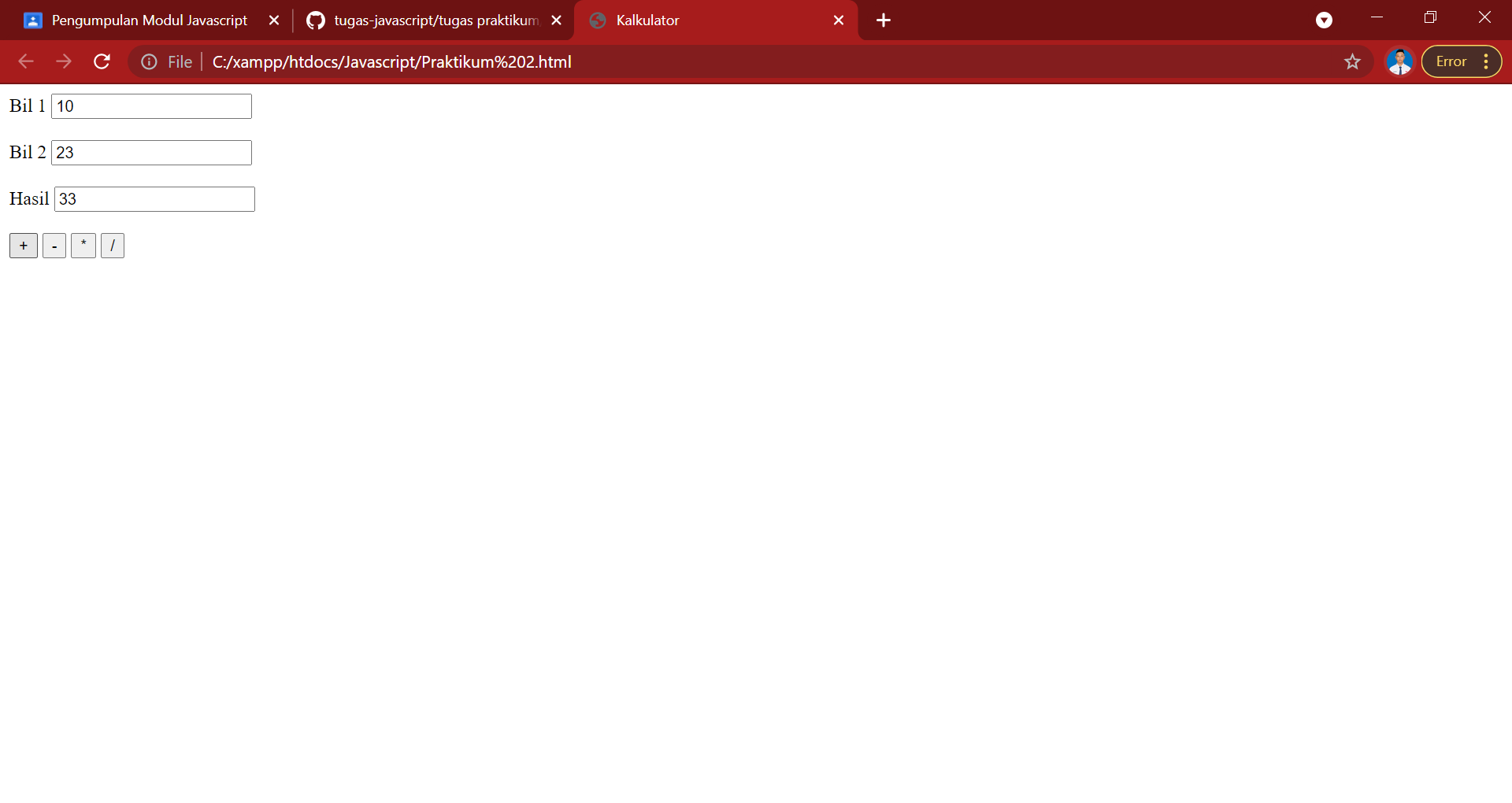 GitHub - ArvaReyhan/tugas-javascript