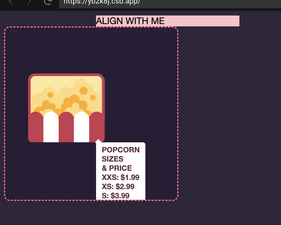 Align Tooltip To Header · Issue 2200 · Floating Ui Floating Ui · Github