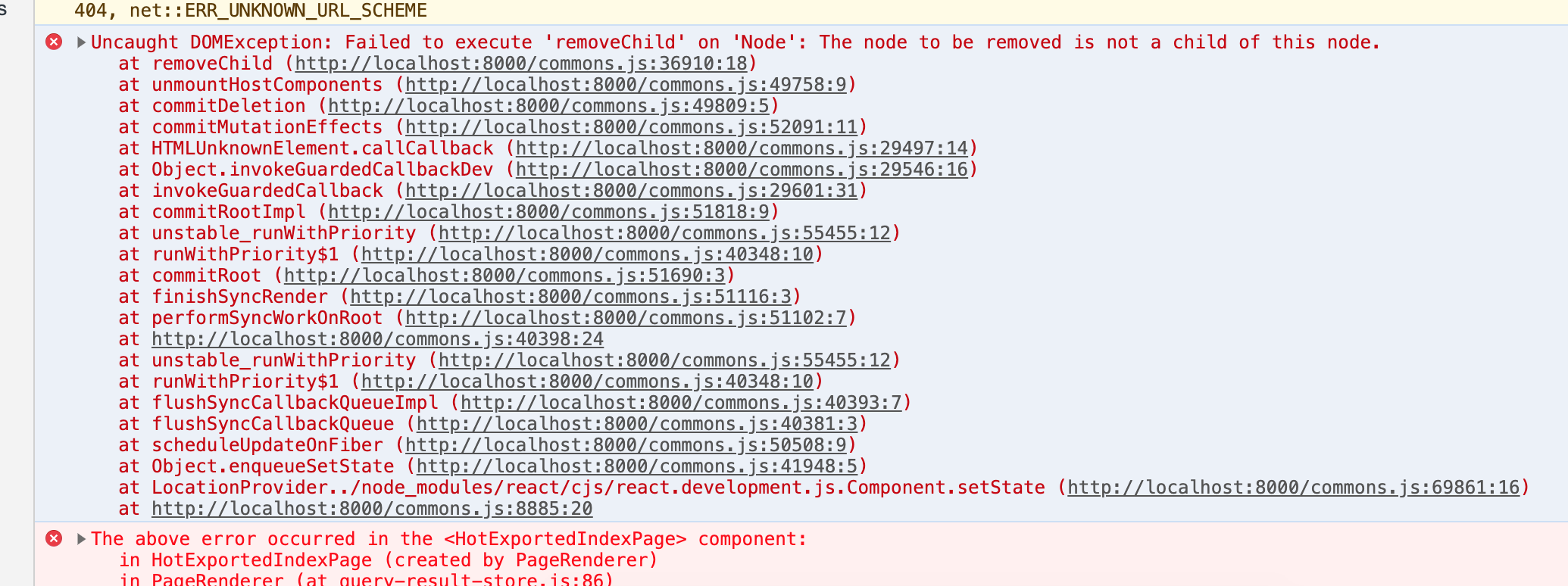 [gatsby-plugin-offline] IOS 13 Safari error `null is not an object (evaluating 'n ...