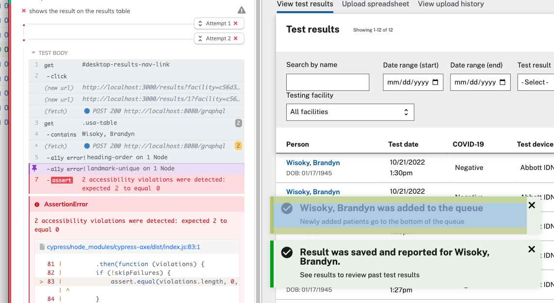Resolve Incorrect heading levels on Toast · Issue #4564 · CDCgov/prime-simplereport · GitHub