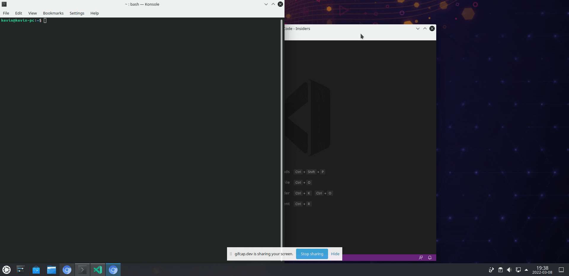 Window position gets messed up when you open a text file from terminal ...