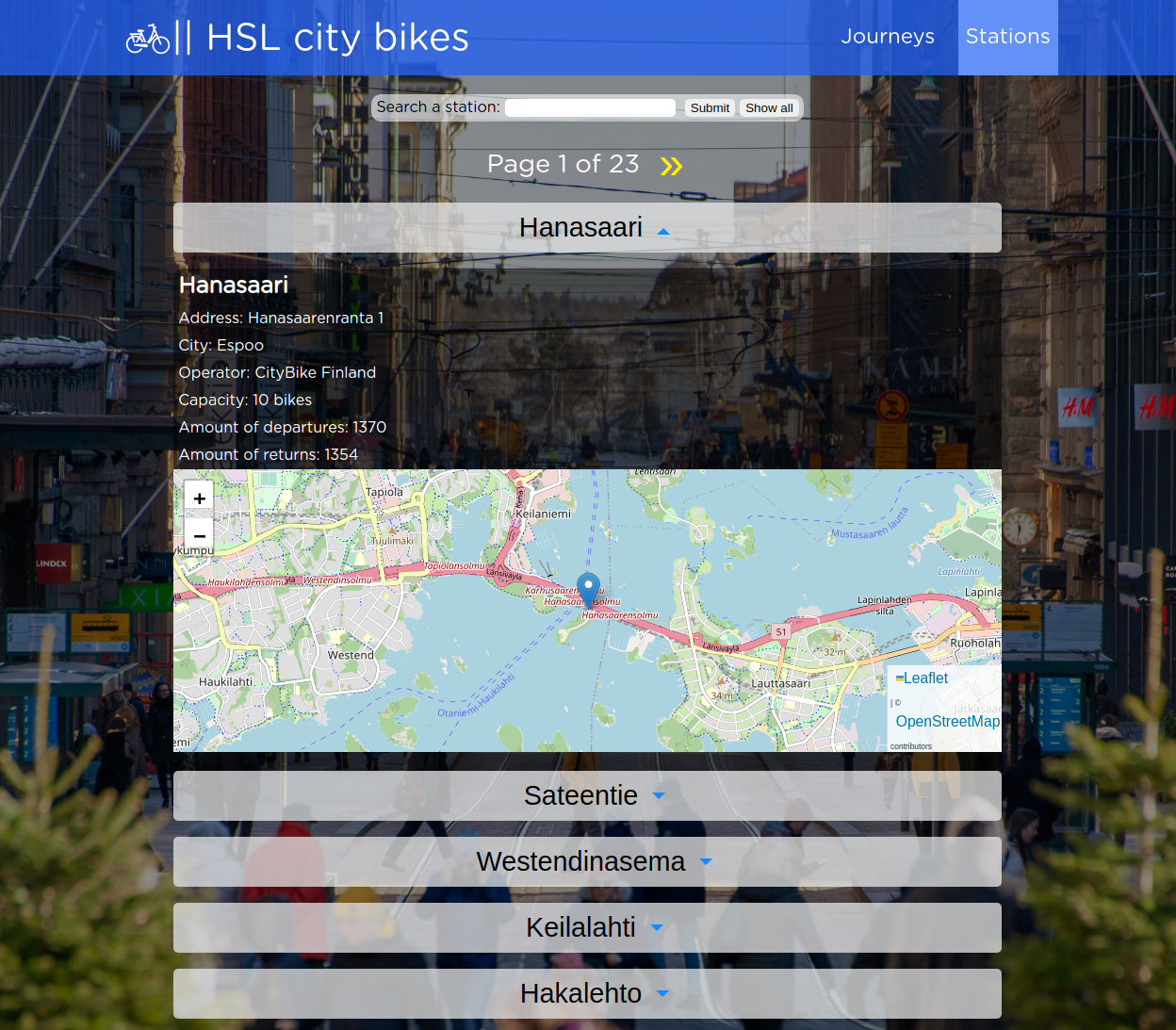 GitHub - mikoppi/city-bike-app