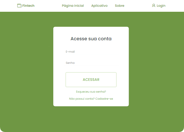 GitHub - isatxx/projeto-fintech: Projeto Fintech da faculdade