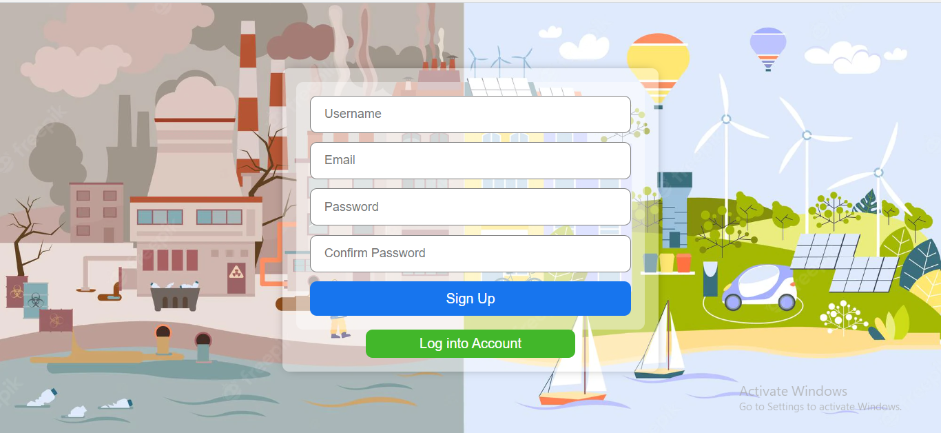 GitHub - iSundhararajan/EcoTogether: EcoGather is a web application through which people can ...