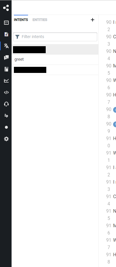 [BUG] NLU | Intents: If the utterances exceeded 100 · Issue #1603 · botpress/v12 · GitHub