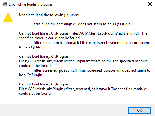 Windows 10 MeshLab2022.02-windows Isoparametrization Filter Not Present On Download · Issue ...