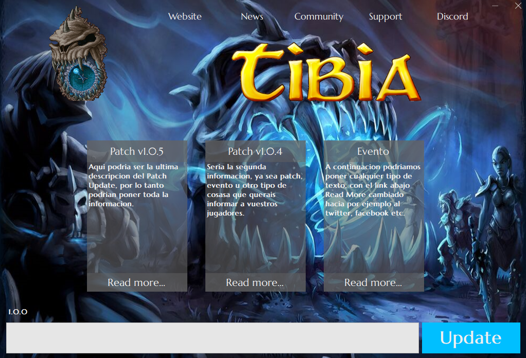 GitHub - Open-Games-Community/Tibia-Launcher: Custom Tibia Launcher all ...