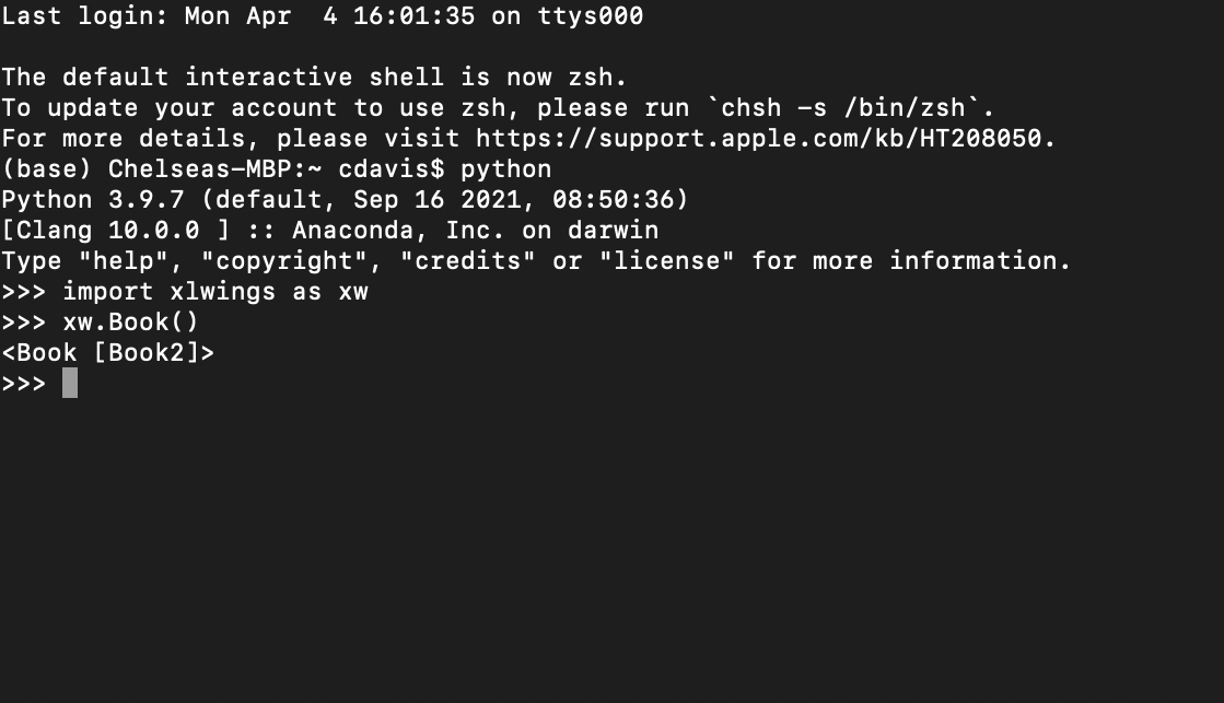 RunPython not working on Mac Big Sur · Issue #1888 · xlwings/xlwings · GitHub