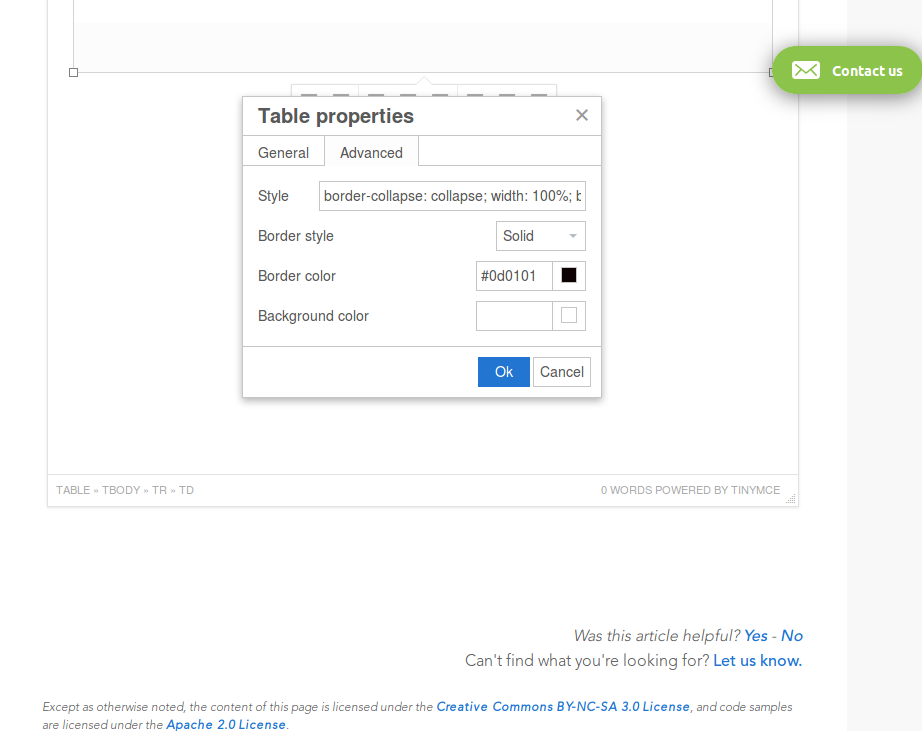 Table Data Td Border Not Showing Properly In The New Version · Issue 9476