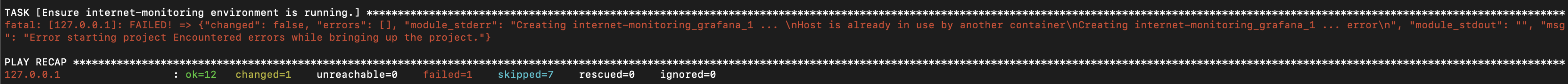 "Creating internet-monitoring_grafana" error · Issue #220 · geerlingguy/internet-pi · GitHub