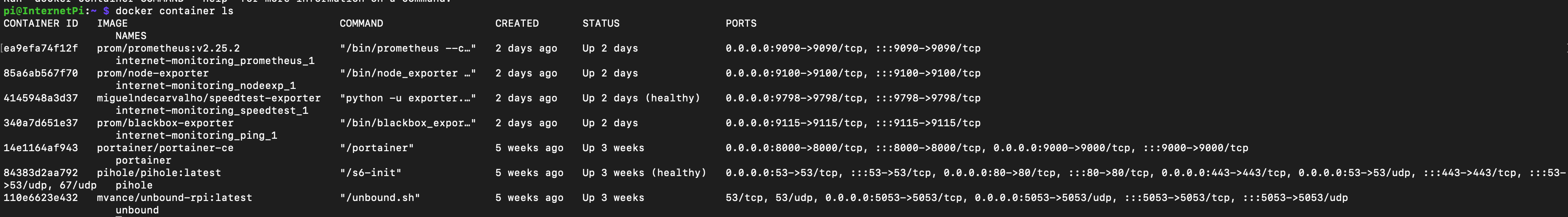 "Creating internet-monitoring_grafana" error · Issue #220 · geerlingguy/internet-pi · GitHub