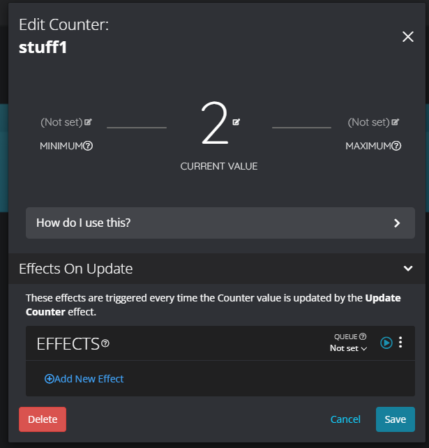 [Bug] Counters not saving to file after adjusting them · Issue #1590 · crowbartools/Firebot · GitHub