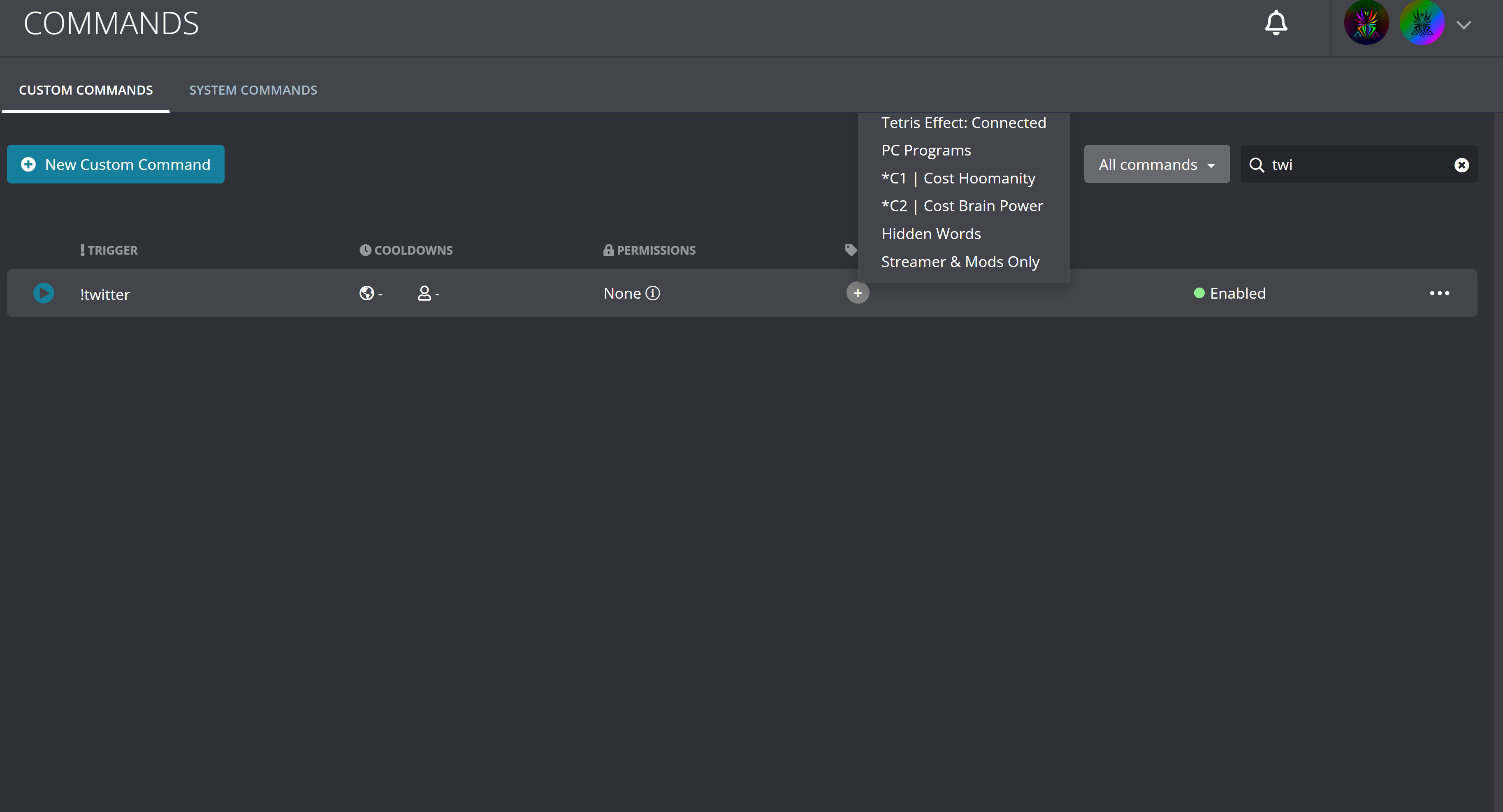 [Feature Request] Sort Tags Context Menu to orient down when long list of Sort Tags being ...