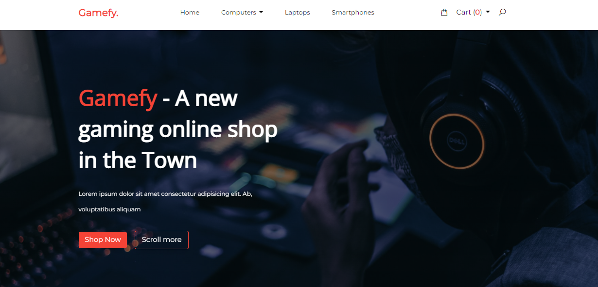 GitHub - SouvikChan/Gamefy-Ecommerce