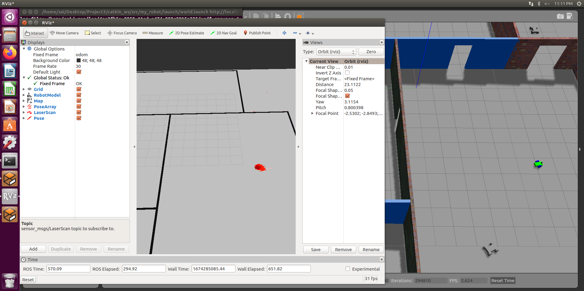 GitHub - daddalasaipraveen/Project3-WhereAmI: This project is about implementing the most ...