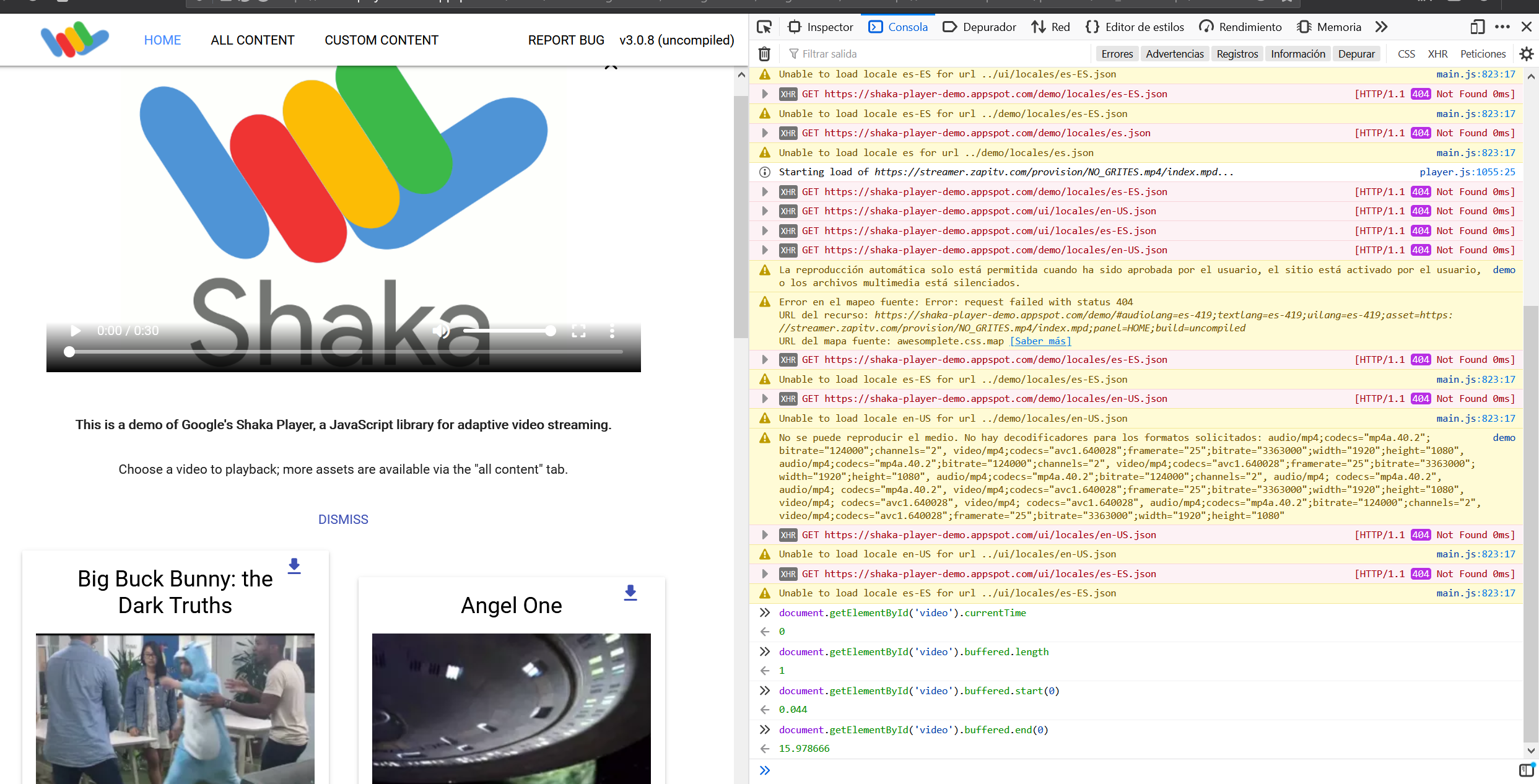 Stream not playing in Chrome / Firefox in Windows · Issue #3144 · shaka ...