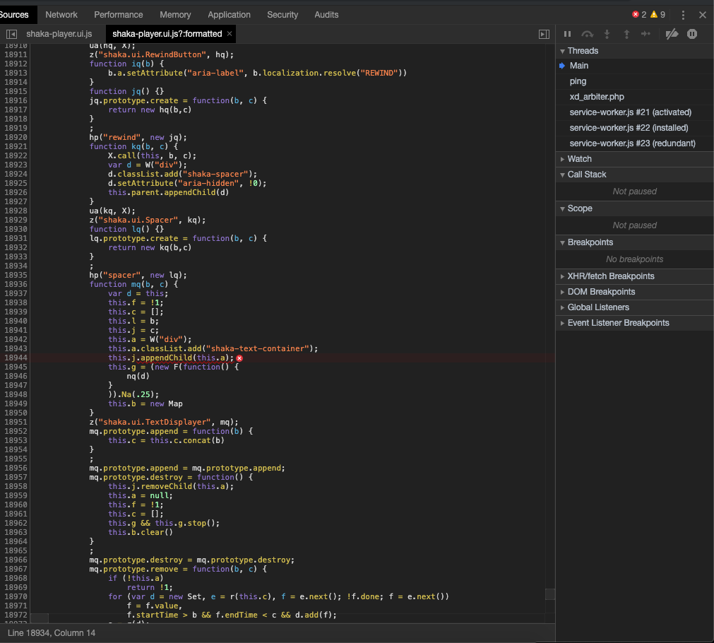 Using shaka.ui.TextDisplayer without video or videoContainer · Issue ...