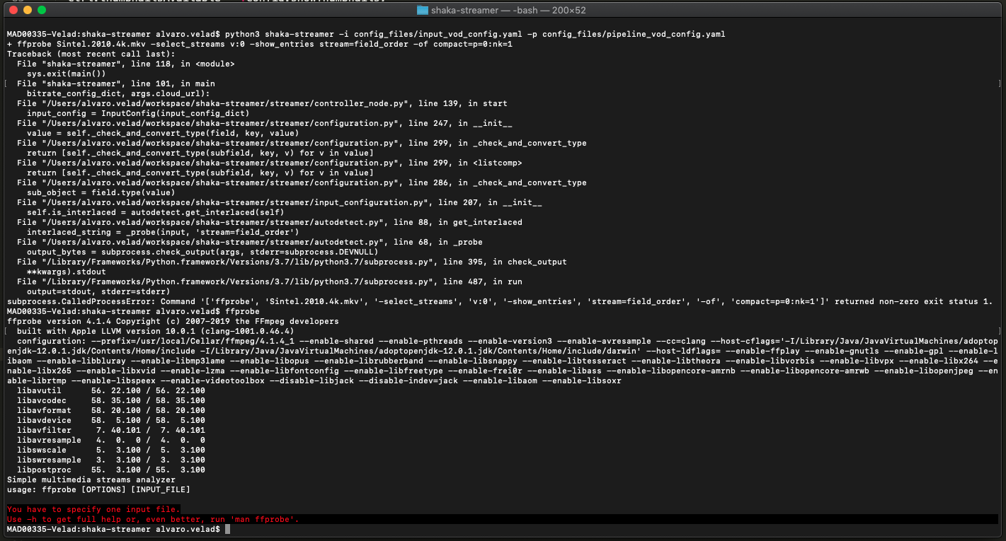 Error executing examples in macOS · Issue #35 · shaka-project/shaka-streamer · GitHub
