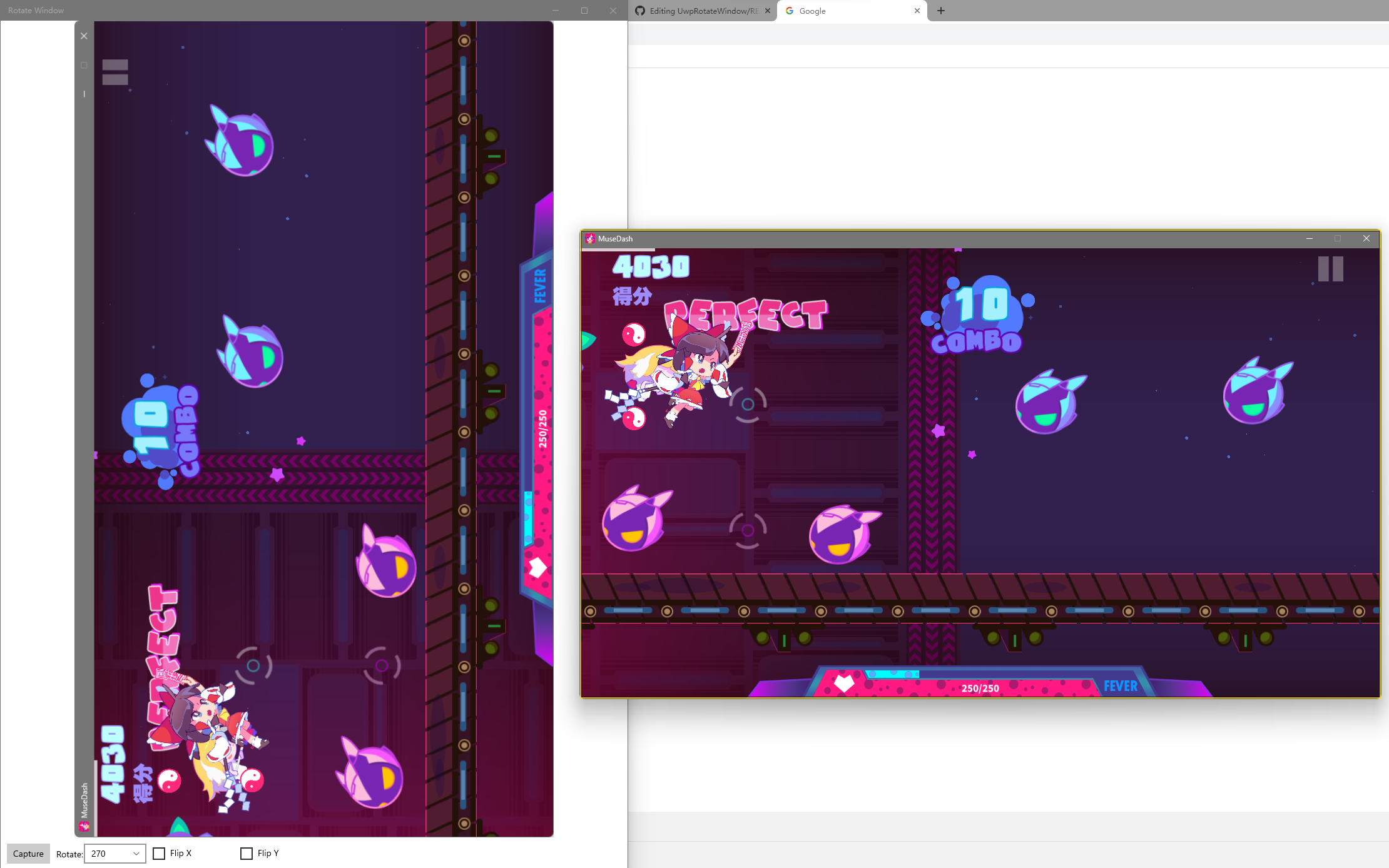 GitHub - spicy-wolf/UwpRotateWindow: Rotate a selected window by 90/180/270 degree. This ...