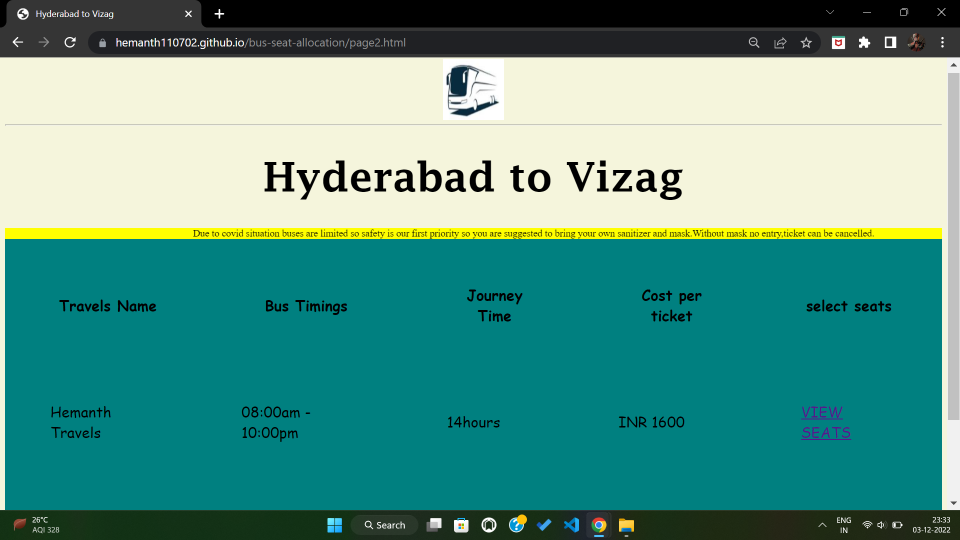 GitHub - hemanth110702/bus-seat-allocation: Simplify your bus travel ...