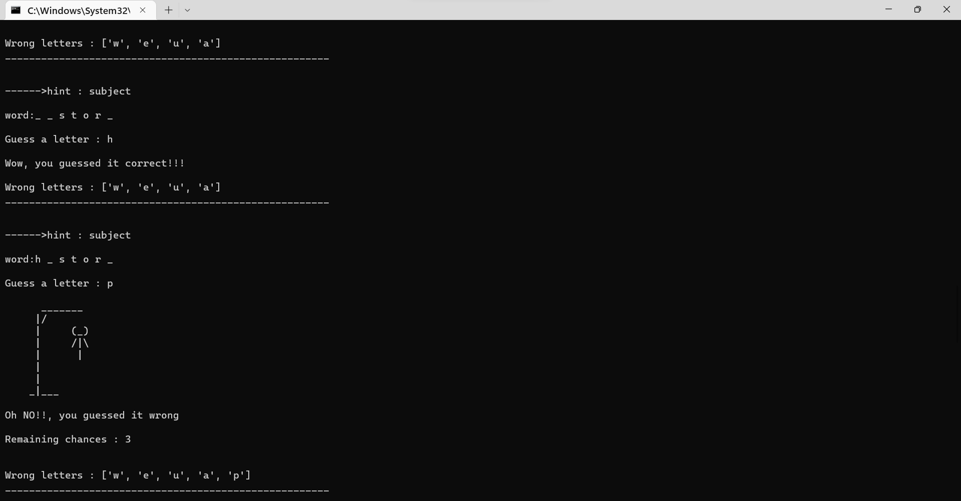 GitHub - hemanth110702/hangman-game: Dive into the timeless fun of Hangman, a classic guessing ...