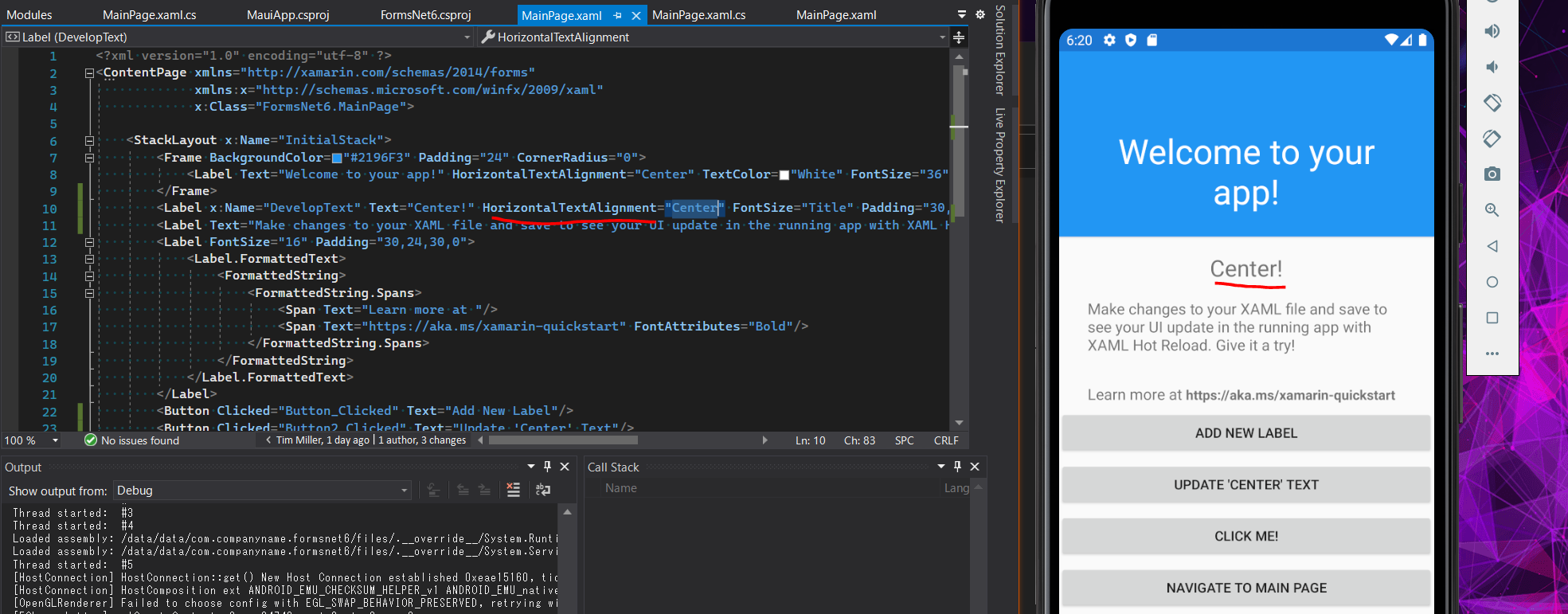 [Bug] Label's HorizontalTextAlignment and VerticalTextAlignment settings are not respected after ...