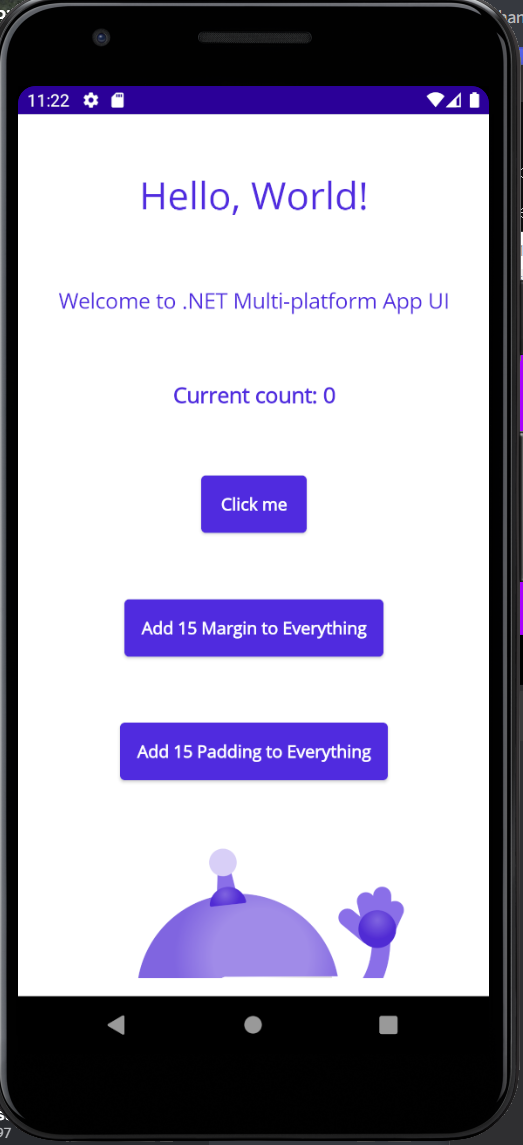 Bug Updating Existing Elements Margin Via Code Behind Does Not Update Views · Issue 2443