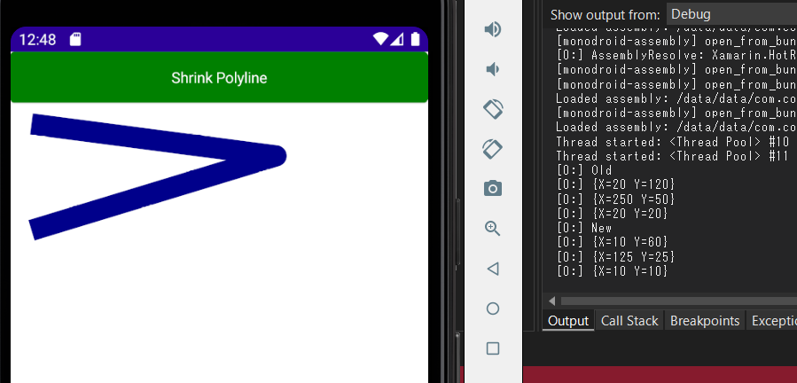 Bug Polyline Doesnt Redraw When Given New Points Programmatically · Issue 2464 · Dotnet 